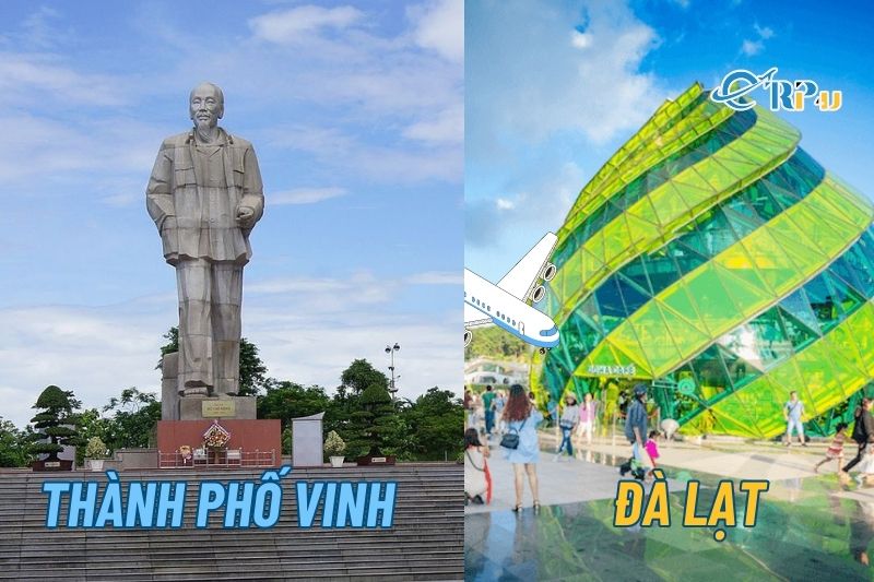 Đặt vé máy bay Vinh Đà Lạt siêu rẻ tại Etrip4u