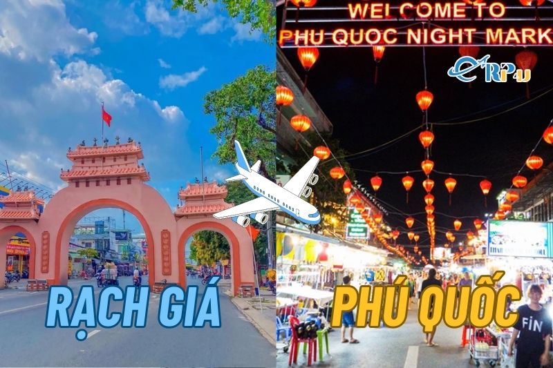 Vé máy bay Rạch Giá Phú Quốc rẻ nhất tại Etrip4u